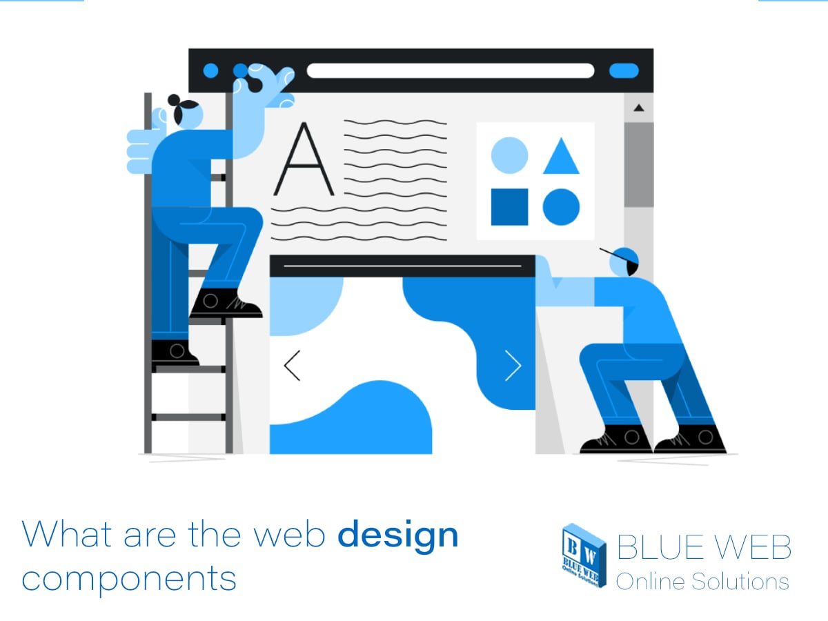 Web design components? | What are the web design components? | blueweb.ca